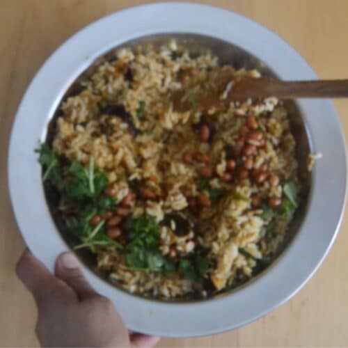 Karnataka Style Vangibath with Homemade Masala - Flavours Treat