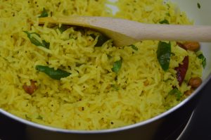 Lemon Rice | Turmeric Lemon Rice - Flavors Treat