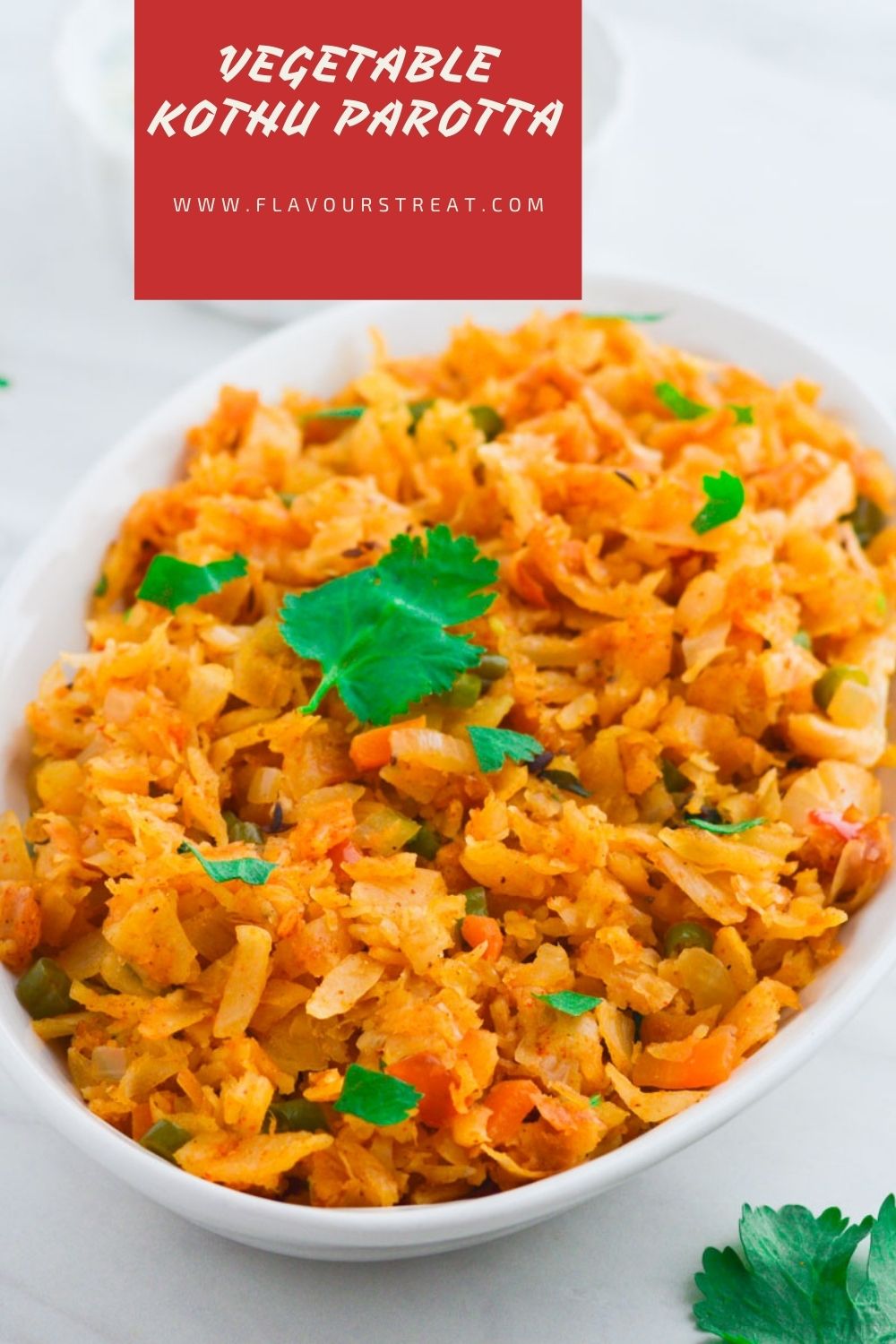 Vegetable Kothu Parotta - Flavours Treat