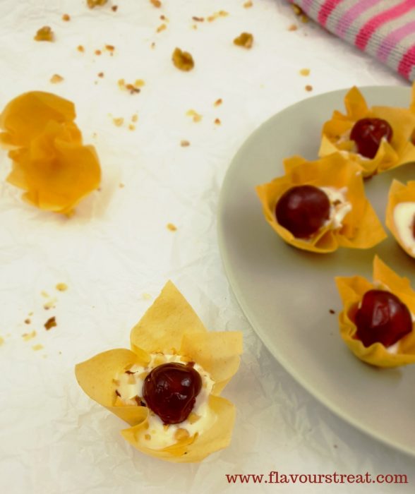 Homemade Mini Phyllo Cups Dessert - Flavours Treat