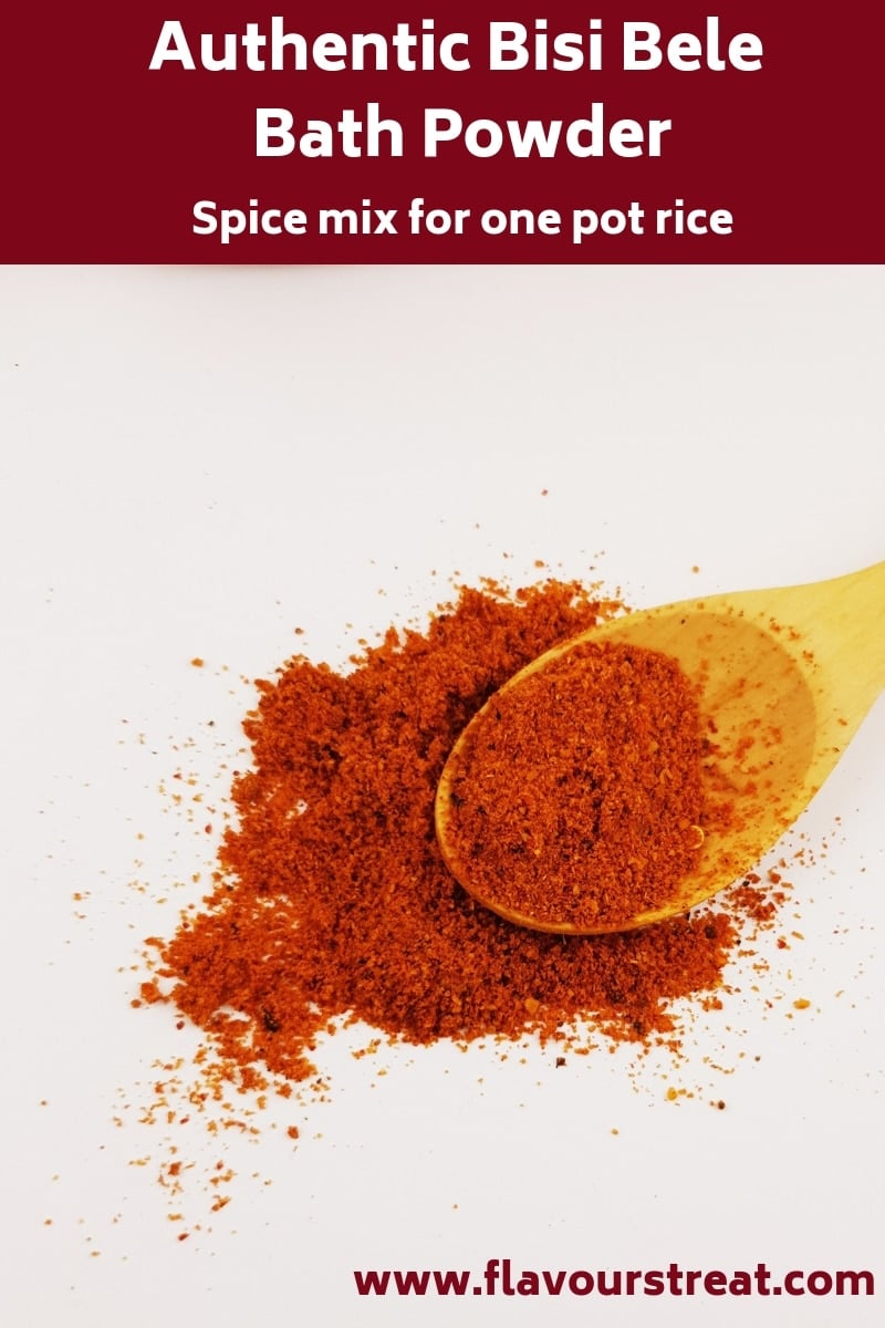 Bisi Bele Bath Powder In Kannada