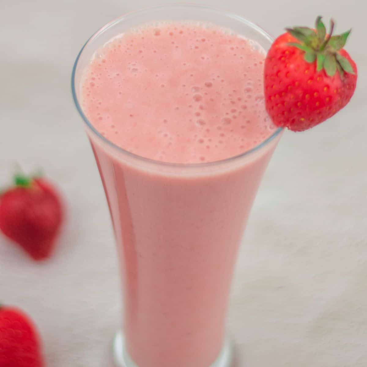 Toddler Friendly Strawberry Banana Milkshake (No Added Sugar ...