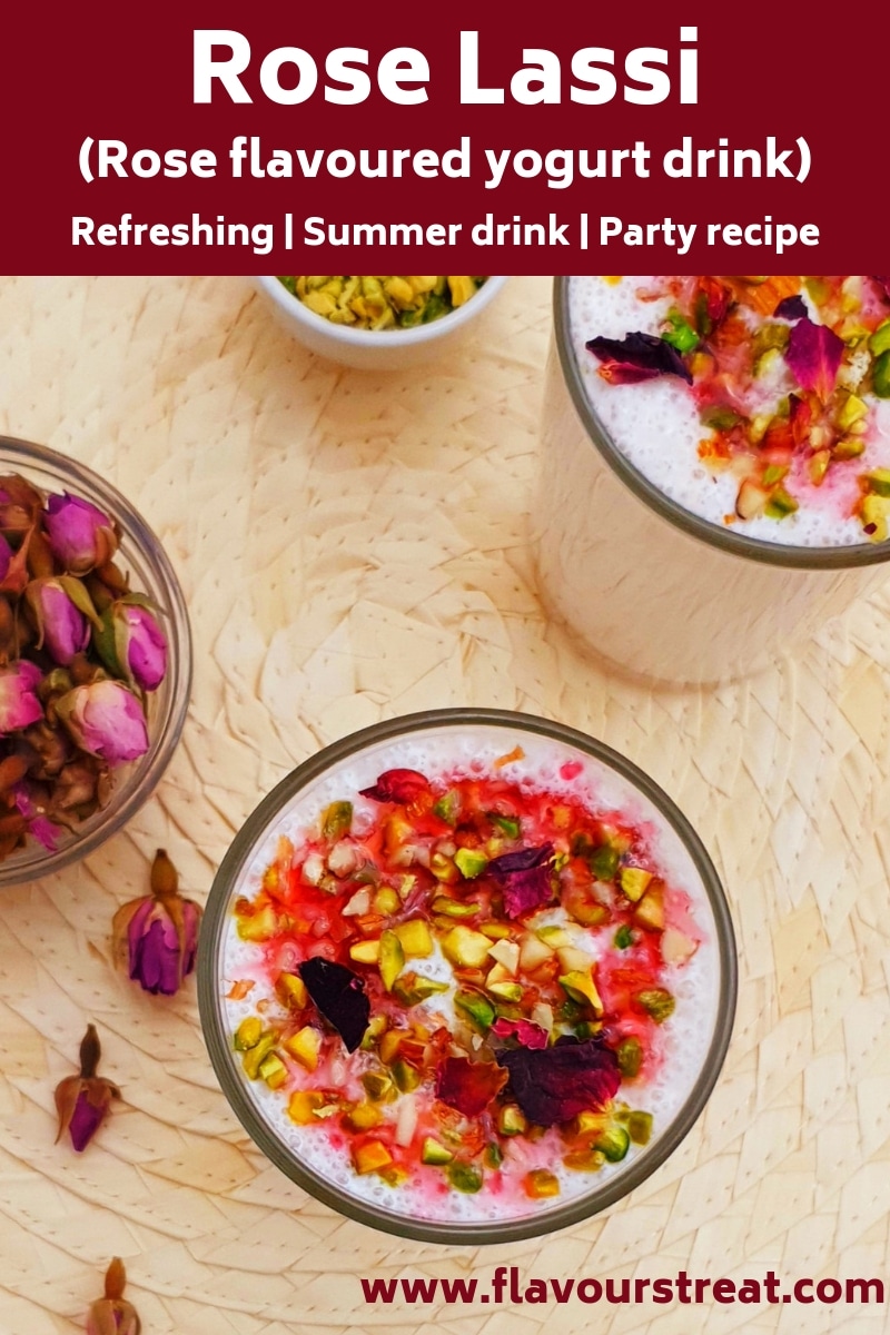 Rose Lassi - Flavours Treat