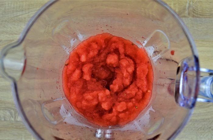Watermelon Slushie with Video (Sugarfree & Vegan) - Flavors Treat
