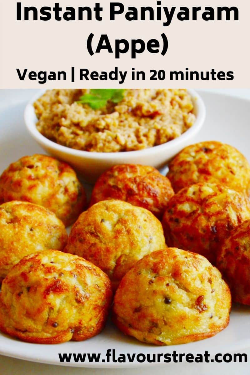 Instant Rava Appe Recipe - Flavours Treat