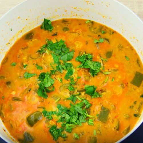 Capsicum Curry (South Indian Style Capsicum Masala) - Flavours Treat