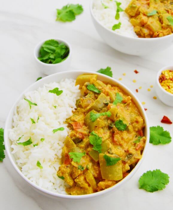 Capsicum Curry (South Indian Style Capsicum Masala) - Flavours Treat