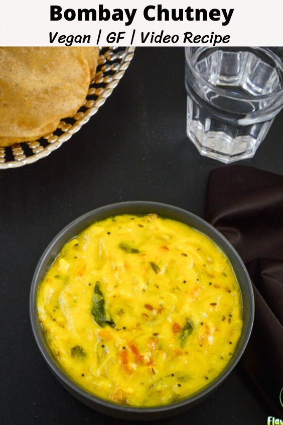 Bombay Chutney (Besan Chutney) - Flavours Treat