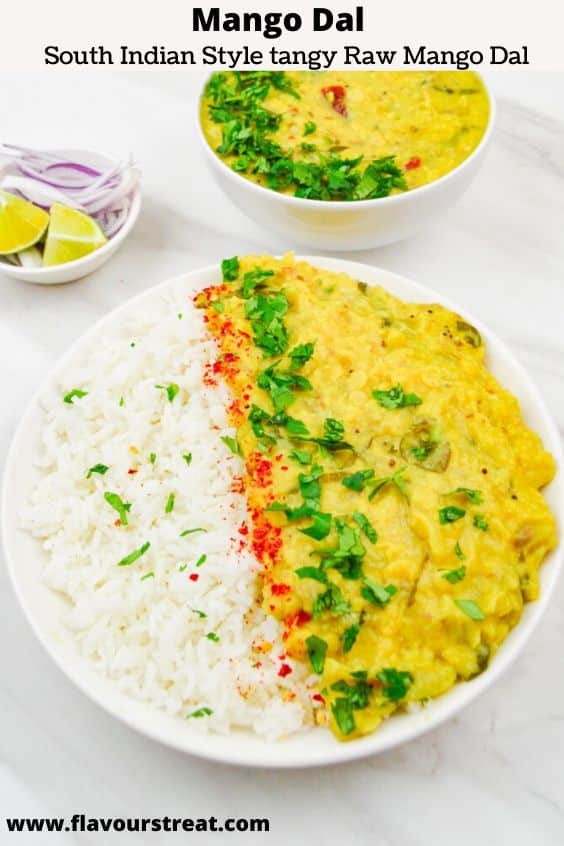 Raw Mango Dal - Andhra Mamidikaya Pappu) - Flavours Treat