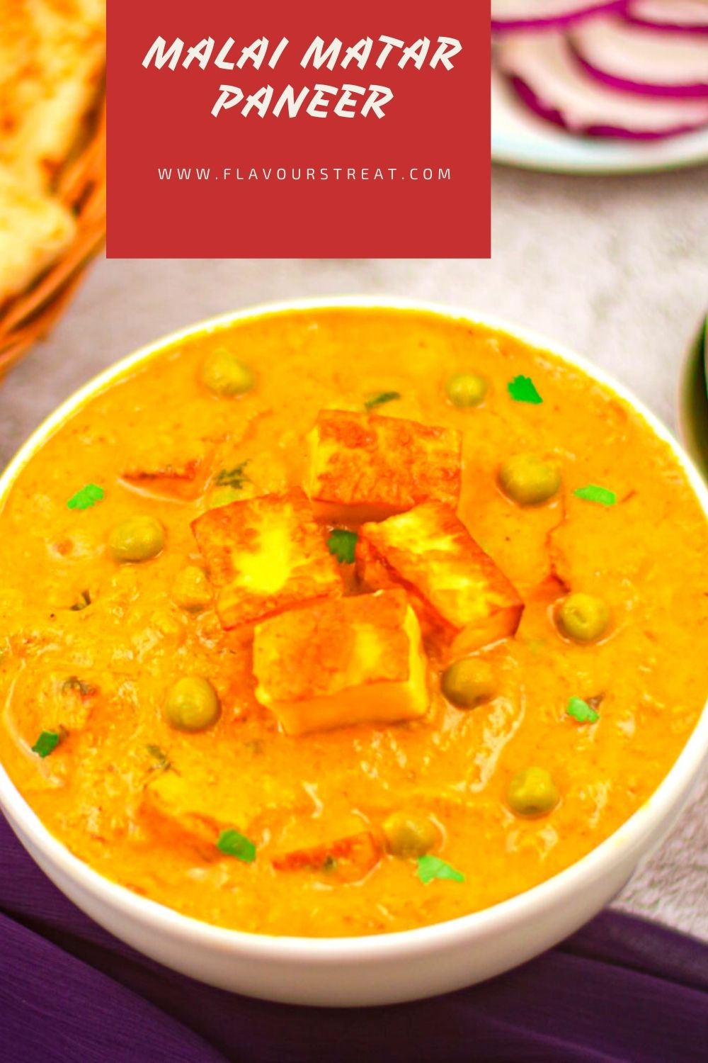 Malai Matar Paneer - Flavours Treat