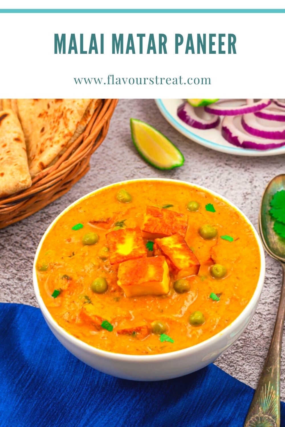Malai Matar Paneer - Flavours Treat