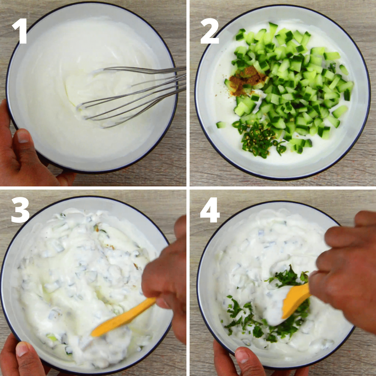 Cucumber Raita Recipe - Flavours Treat