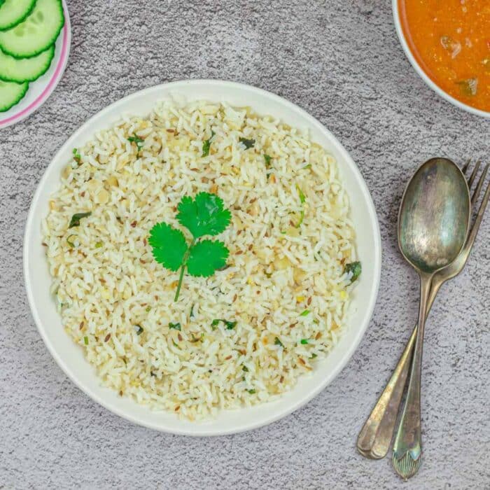 One Pot Vegetable Pulao Rice Recipe - Flavours Treat