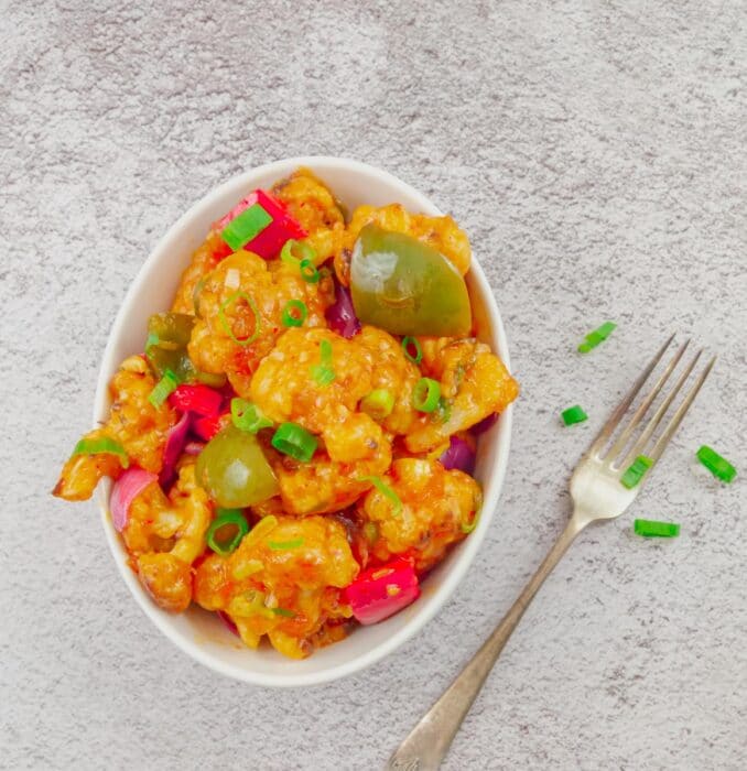 Baked Gobi Manchurian - Flavours Treat