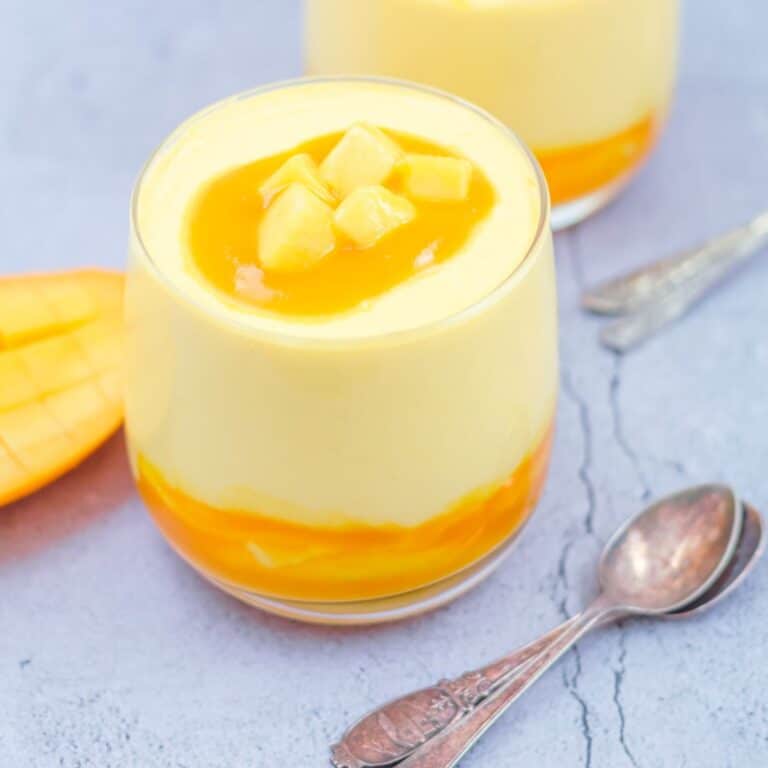 Easy 3 Ingredient Mango Mousse - Flavours Treat