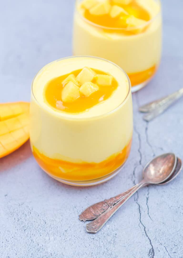 Easy 3 Ingredient Mango Mousse - Flavours Treat