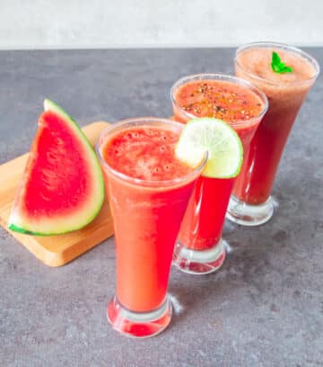 Fresh Watermelon Juice (3 Variations) - Flavours Treat