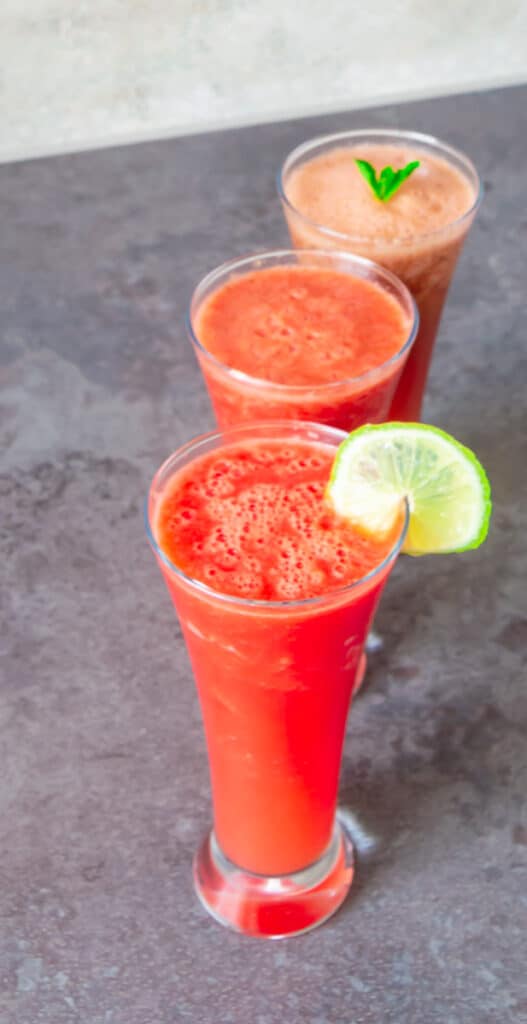 Fresh Watermelon Juice (3 Variations) - Flavours Treat