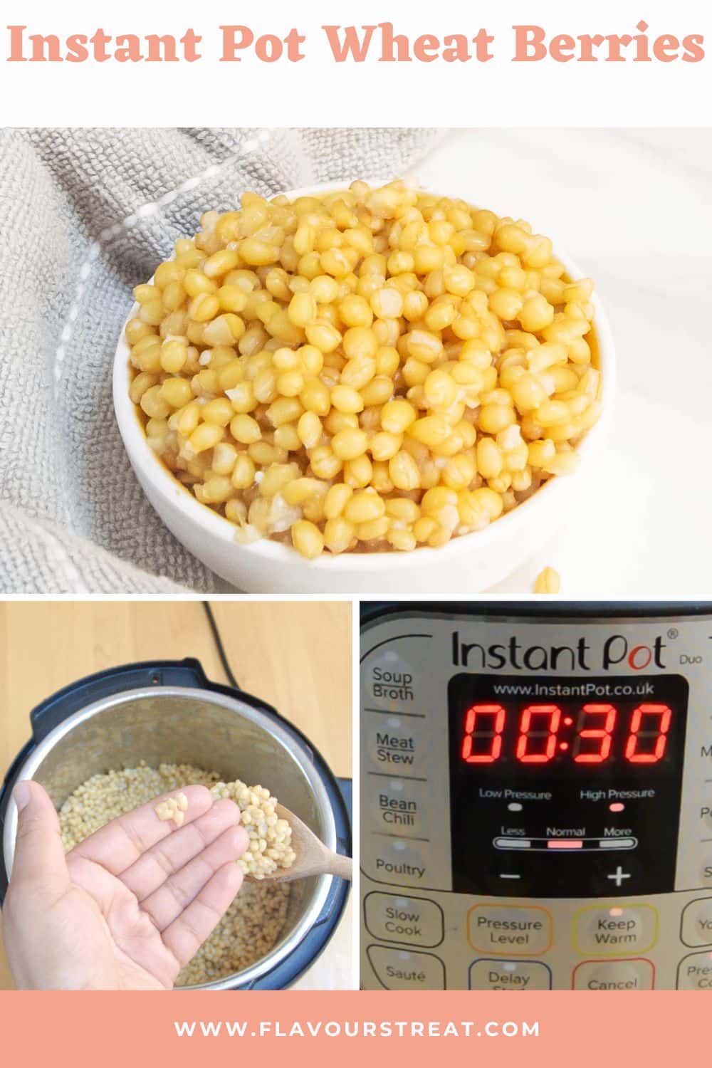 How to cook wheat berries? (without soaking) - Flavours Treat