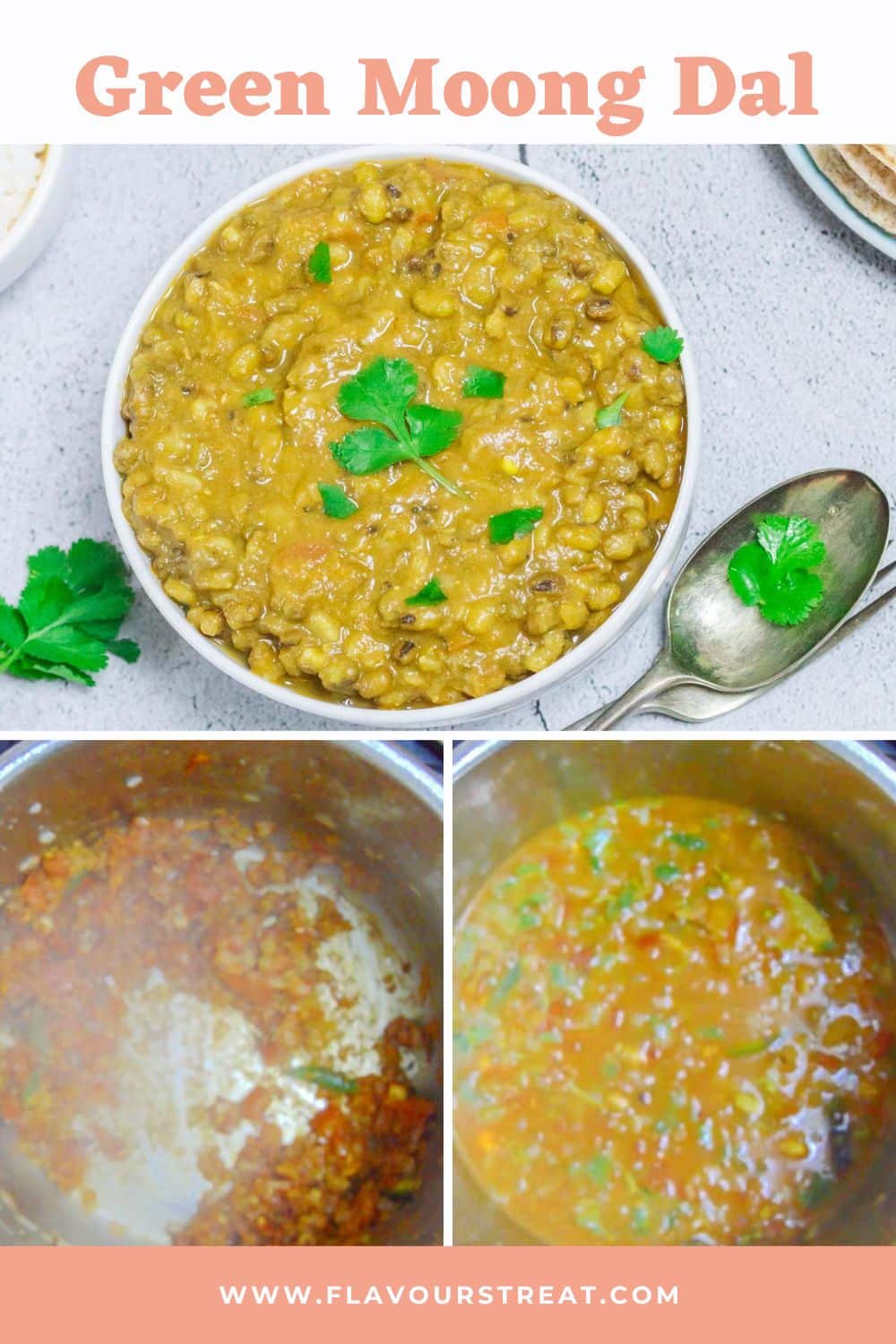 Green Moong Dal Recipe (Sabut Mung Curry) - Flavours Treat