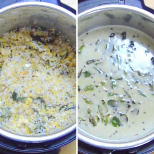 Instant Pot Ven Pongal Recipe - Flavours Treat