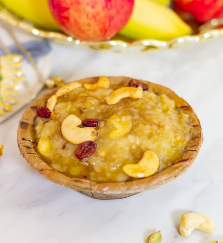 Instant Pot Sweet Pongal Recipe (Sakkarai Pongal) - Flavours Treat