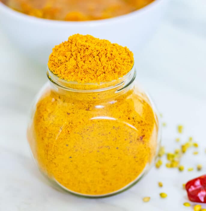 Instant Sambar Mix Recipe - Flavours Treat