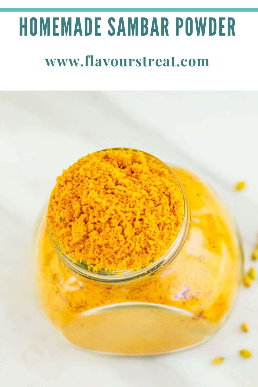 Instant Sambar Mix Recipe - Flavours Treat