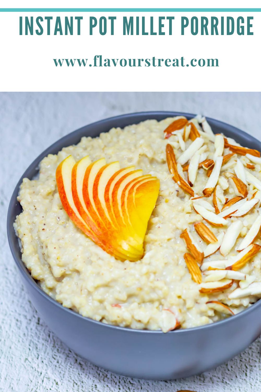 Easy Instant Pot Millet Porridge - Flavours Treat