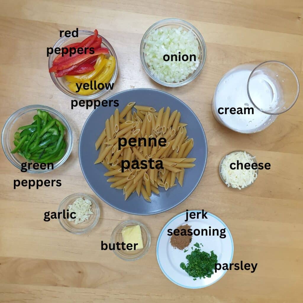 Easy Vegetarian Rasta Pasta Recipe - Flavours Treat