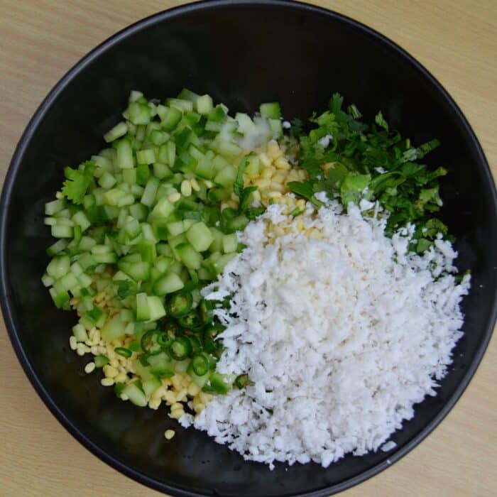 Cucumber Kosambari - Flavours Treat