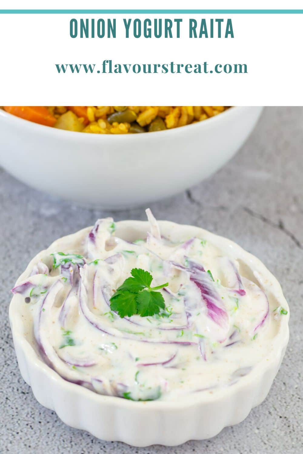 Easy 5 Minute Onion Raita - Flavours Treat