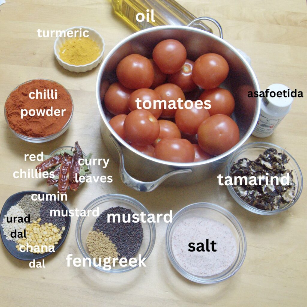 Tomato Pachadi - Flavours Treat