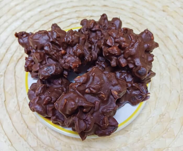 Chocolate Fruit and Nut Clusters Recipe - Flavours Treat