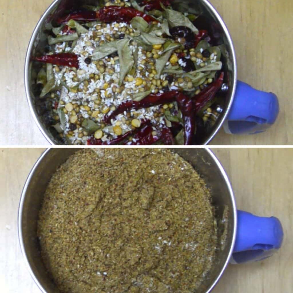 Instant Puliyogare Powder Recipe - Flavours Treat