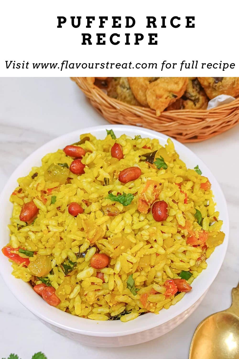 Uggani (Puffed Rice Upma) - Flavours Treat