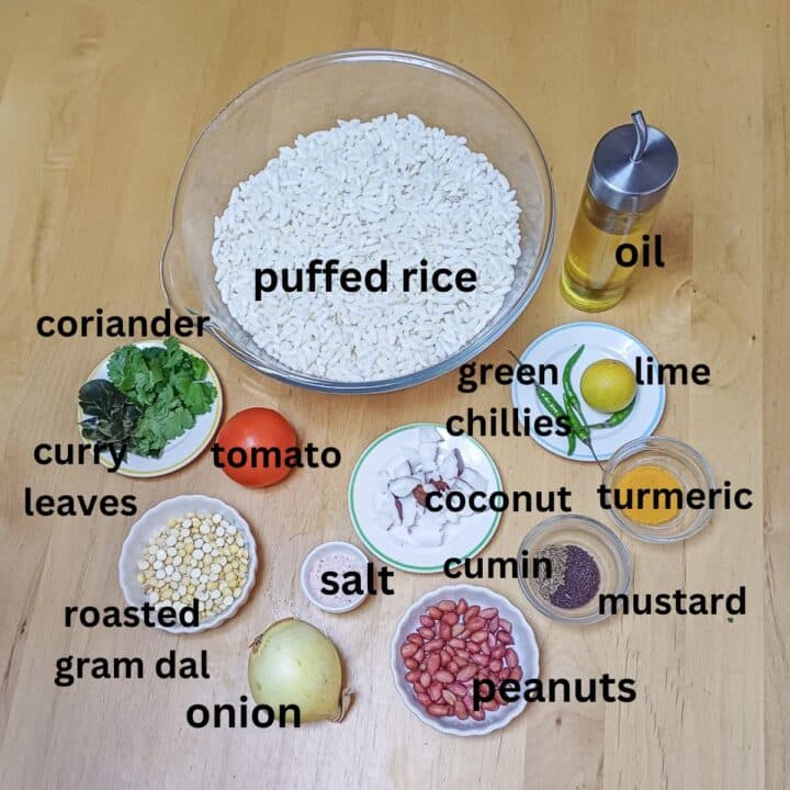 Uggani (Puffed Rice Upma) - Flavours Treat