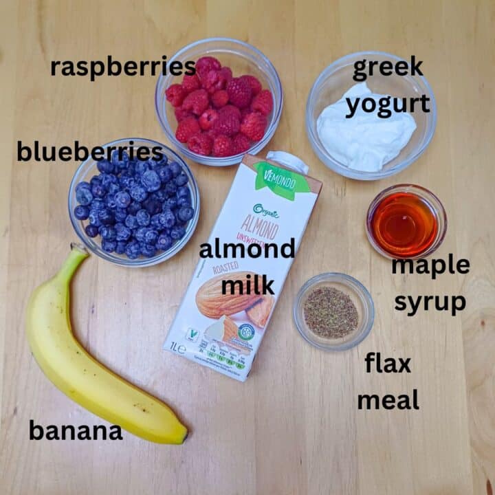 Blueberry Raspberry Smoothie - Flavours Treat