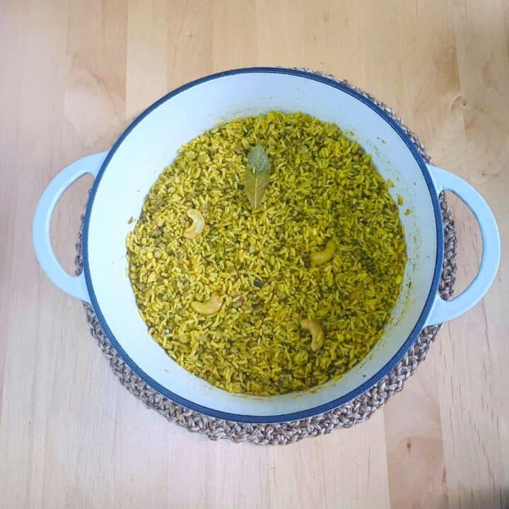 Moong Sprouts Pulao - Flavours Treat