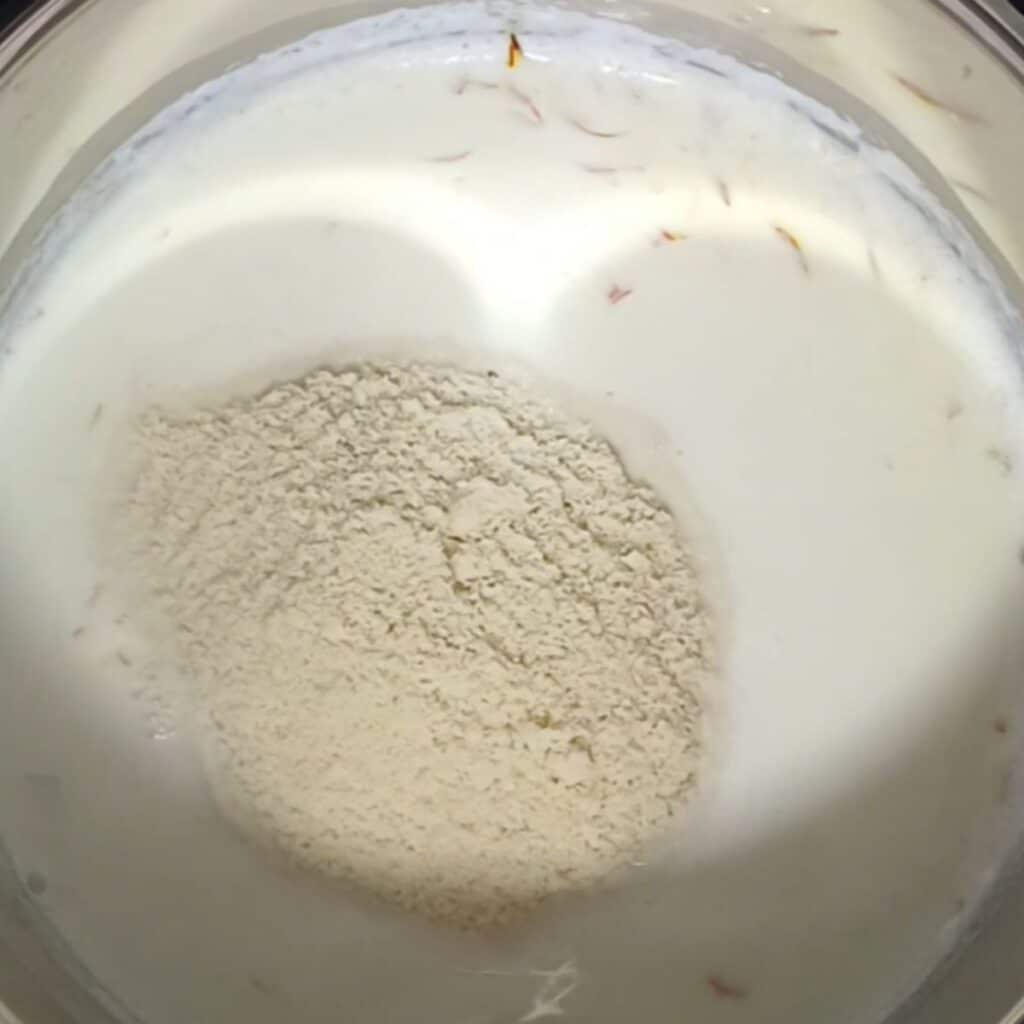 Badam Kheer with Almond Flour - Flavours Treat
