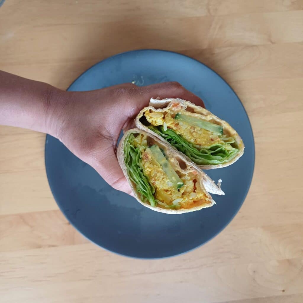 Spicy Paneer Wraps - Flavours Treat