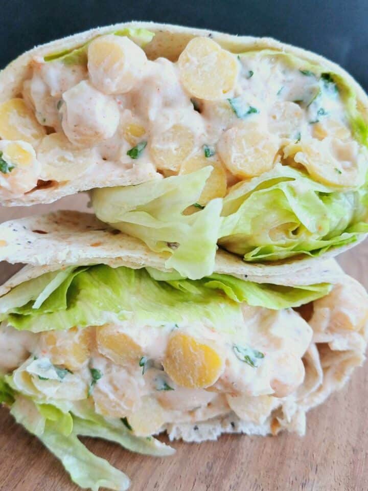 10 Minute Mashed Chickpea Sandwich - Flavours Treat