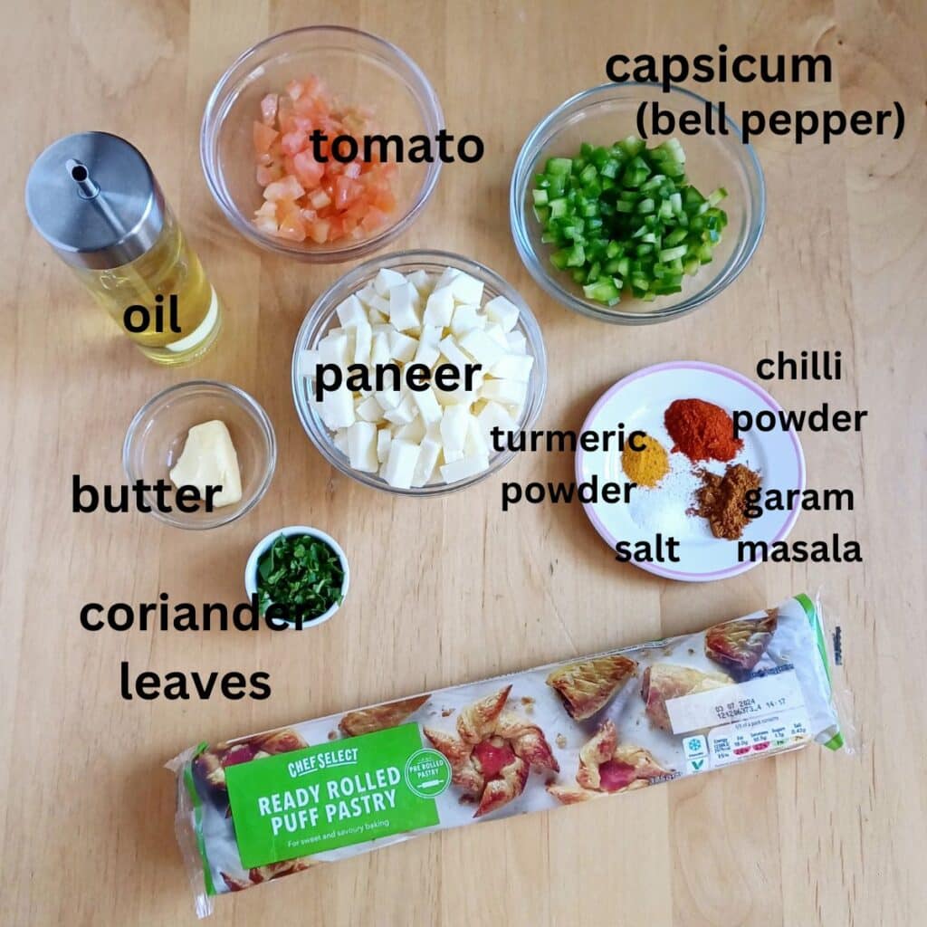 Paneer Puffs - Flavours Treat