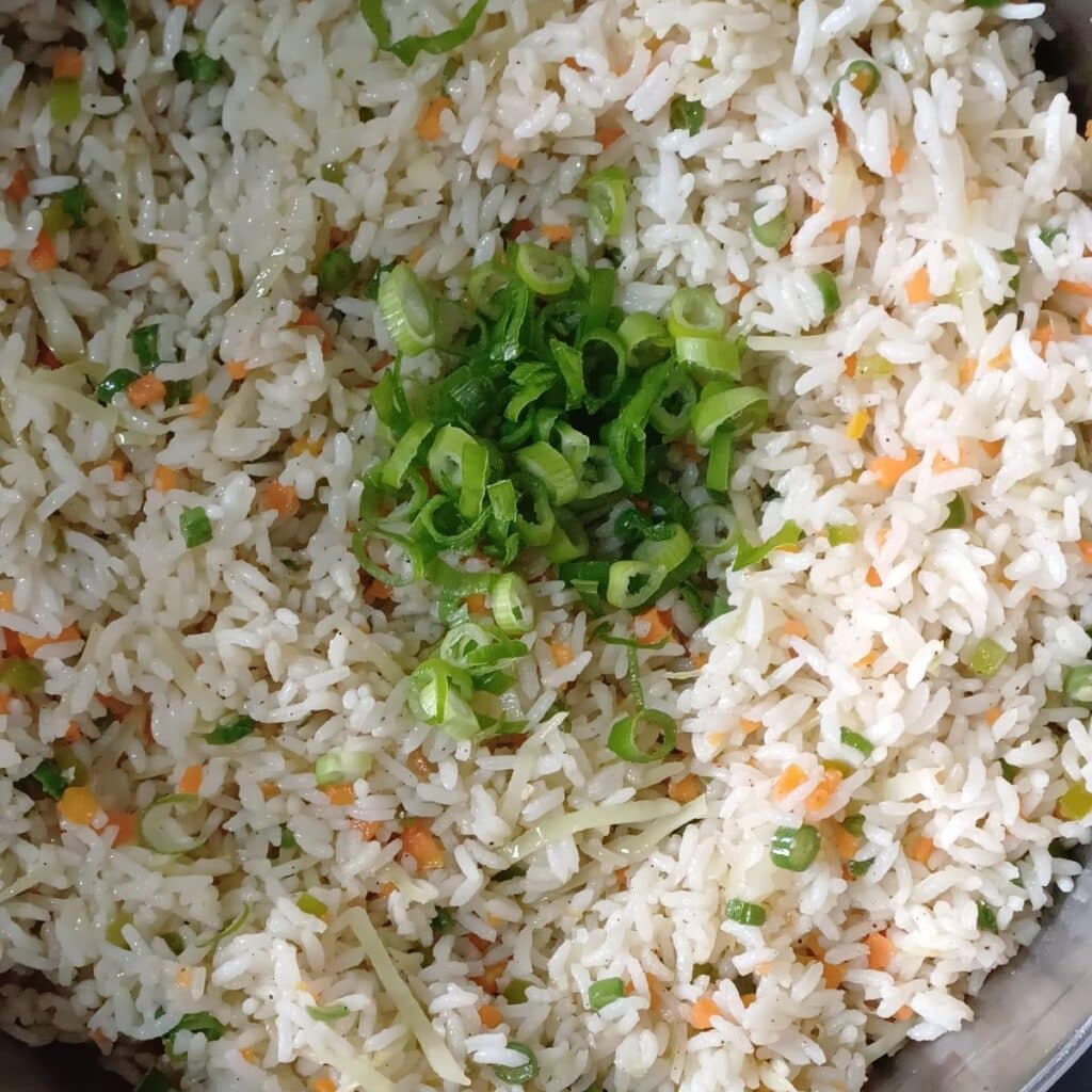 20 Minute Vegetable Fried Rice - Flavours Treat