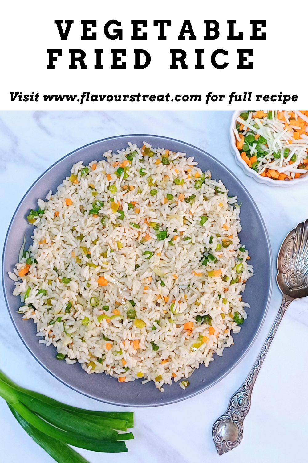 20 Minute Vegetable Fried Rice - Flavours Treat