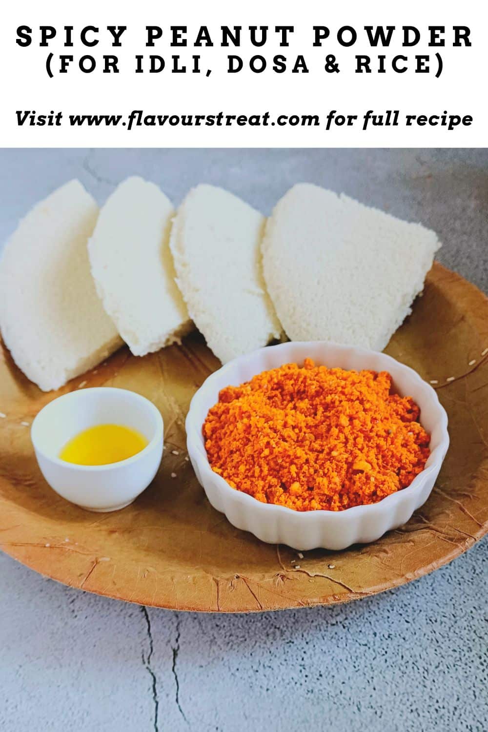 Palli Podi (Spicy Peanut Podi for Rice, Idli and Dosa) - Flavours Treat