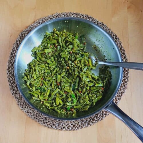 Cluster Beans Fry (Goru Chikkudu Kaya Recipe) - Flavours Treat