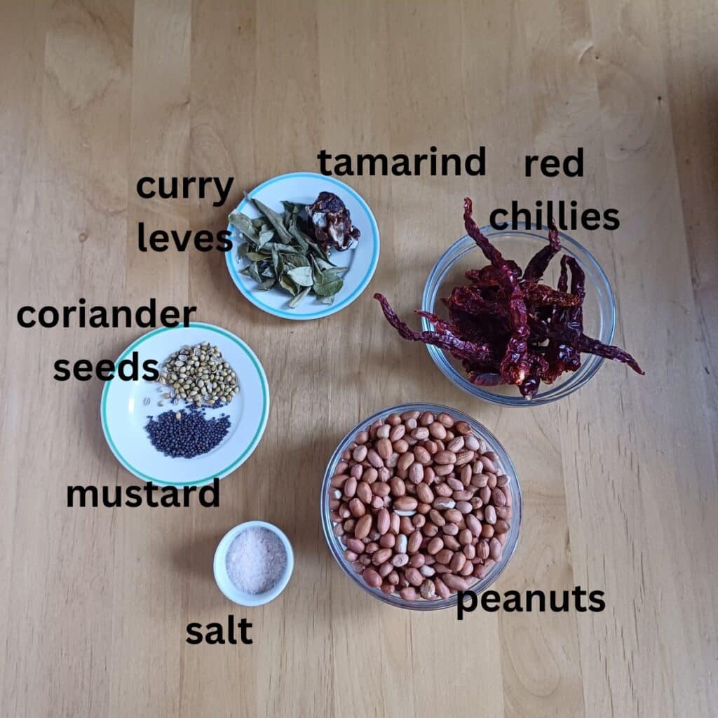 Palli Podi (Spicy Peanut Podi for Rice, Idli and Dosa) - Flavours Treat