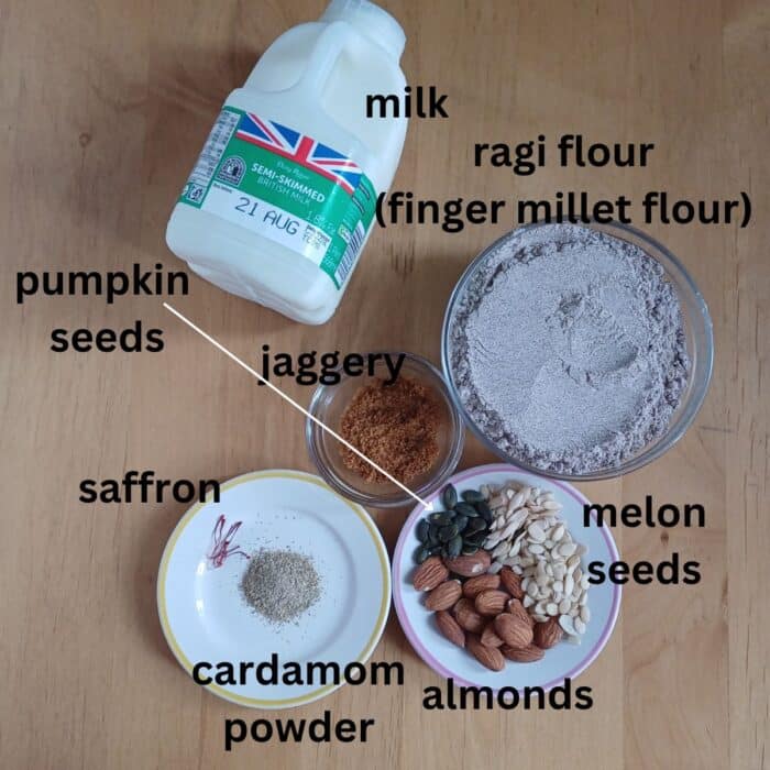 Ragi Malt Powder (Finger Millet Porridge Premix) - Flavours Treat