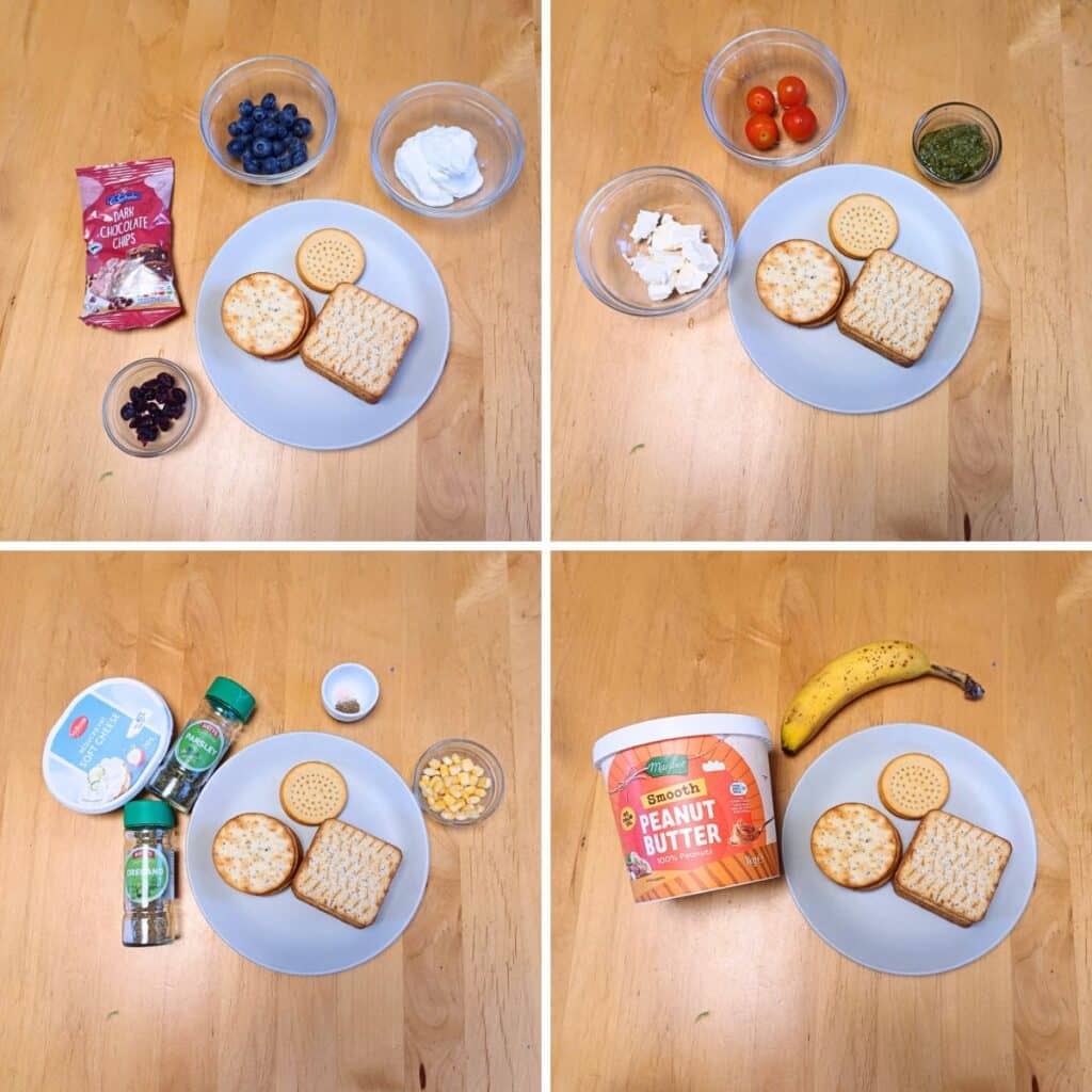 Kid Friendly Cracker Canapes - Flavours Treat